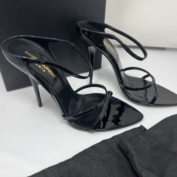Saint Laurent | Shoes | New Gippy Ysl Saint Laurent Black Patent ...